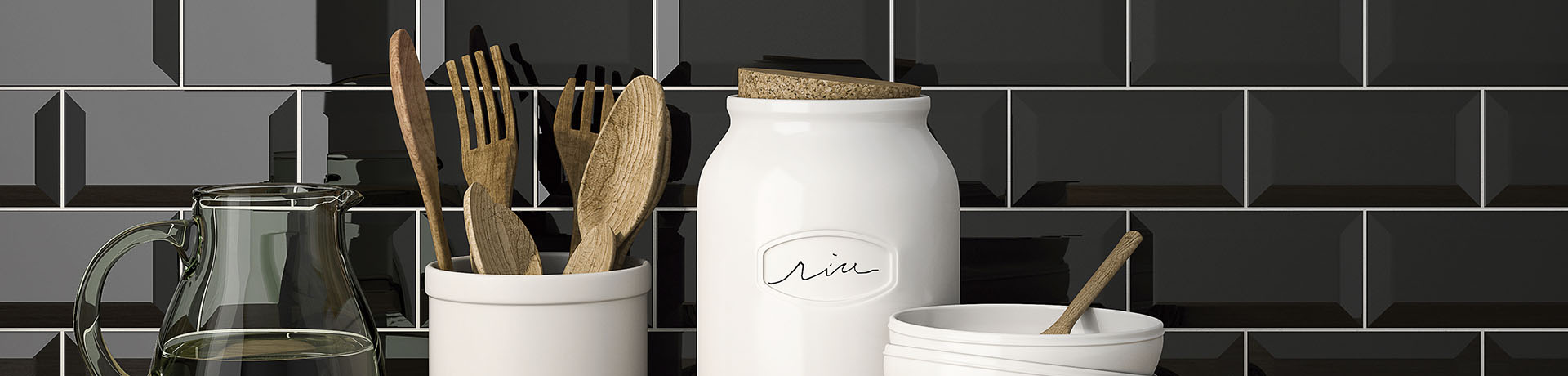 RV BISOTE NEGRO 7,7X15,4 - Série BISOTE | Roca Brasil Cerámica