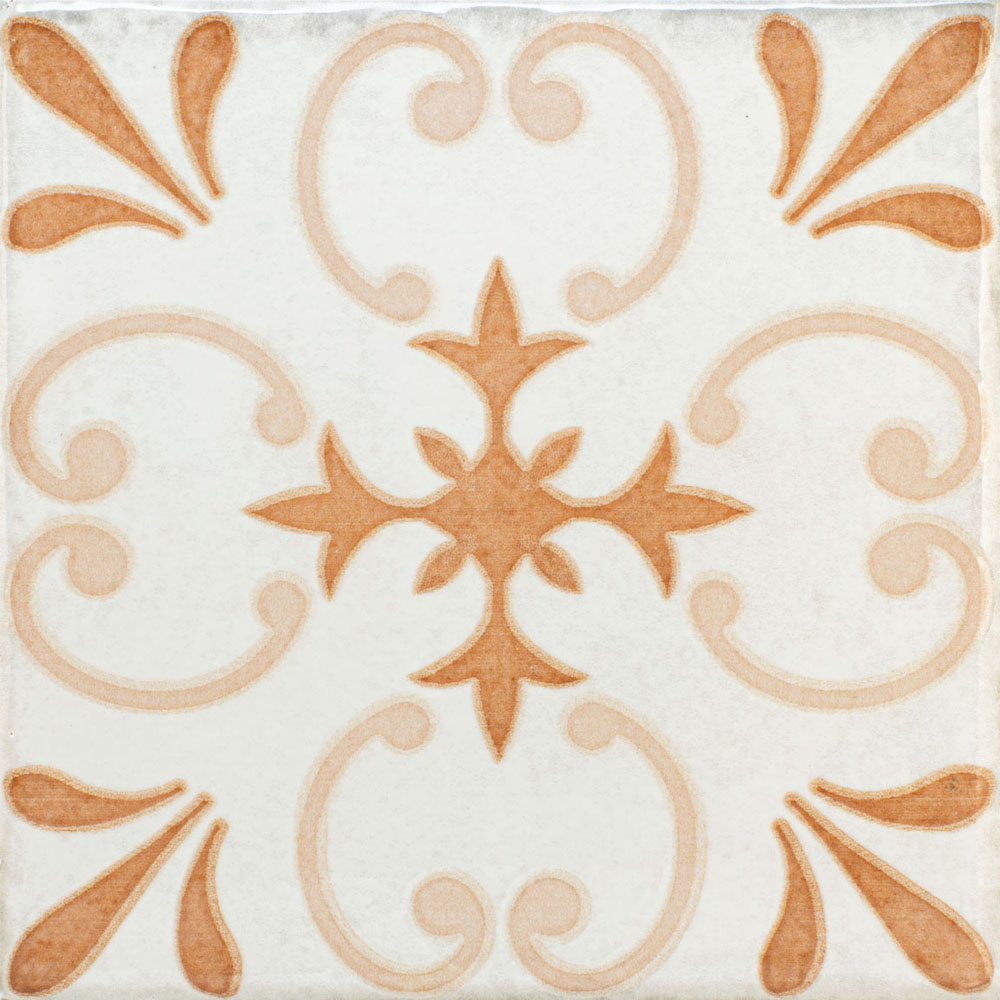 RV OLARIA DECOR CORAL 15,4X15,4 - Série OLARIA | Roca Brasil Cerámica