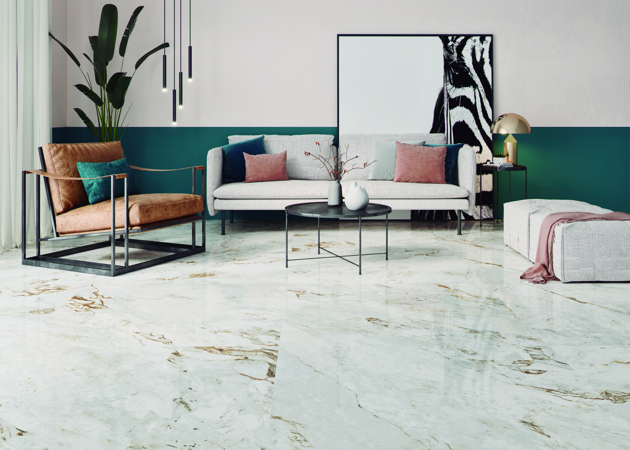 Mármore Branco Paraná: Sofisticação Brasileira em Porcelanato